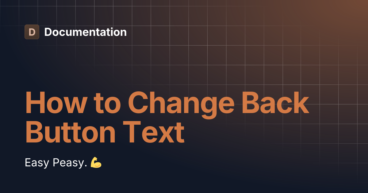 How to Change Back Button Text | Bricks Mega Menu | Documentation